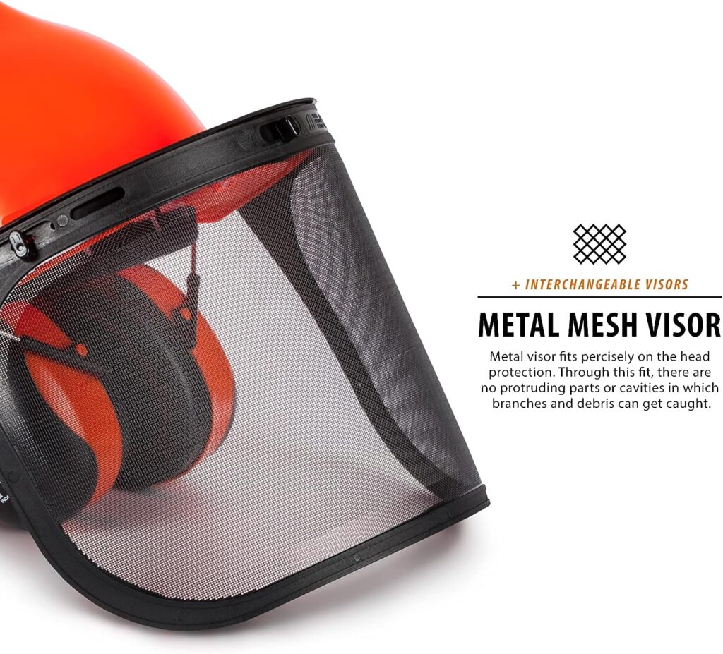 TR Industrial Forestry Safety Helmet And Hearing Protection System ...