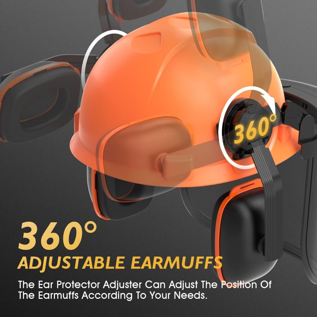 TOOLIOM Chainsaw Helmet Safety Forestry Helmet Safety Protective Helmet ...