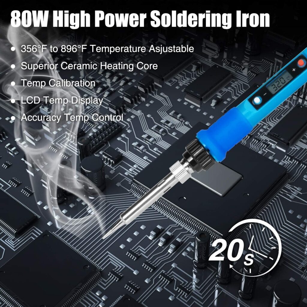 LCD Digital Soldering Welding Iron Kit Review - Welding Supply