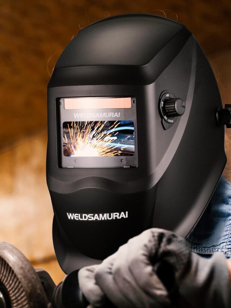 WELDSAMURAI Auto Darkening Welding Helmet Review - Welding Supply